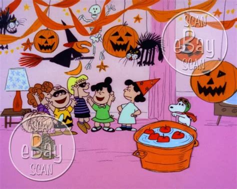Rare Its The Great Pumpkin Charlie Brown Cartoon Tv Photo Charles