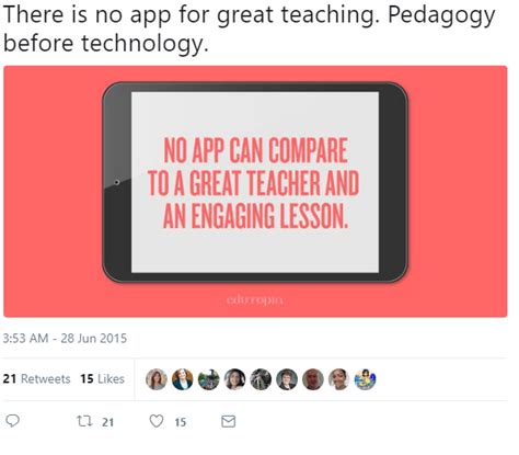 Pedagogy Before Technology Educationist