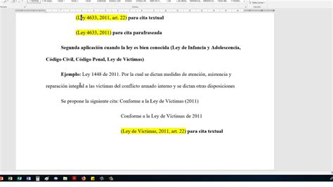 Cómo Citar Una Ley En El Texto Según Apa 7 Una Guía Paso A Paso El