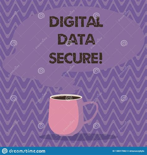 Text Sign Showing Digital Data Secure Conceptual Photo Prevent