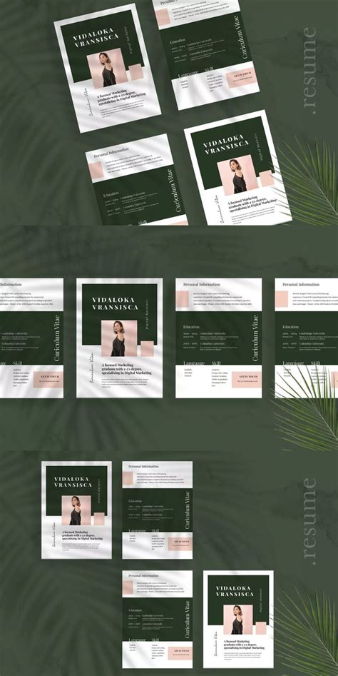 Pin On Resume Templates