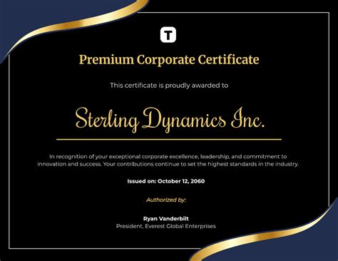 Free Printable Corporate Certificate Templates To Customize Online
