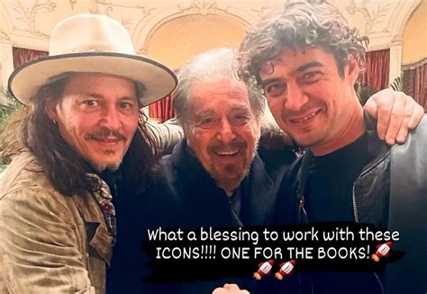 Ecco Lattore Pugliese Con Johnny Depp E Al Pacino Scamarcio è