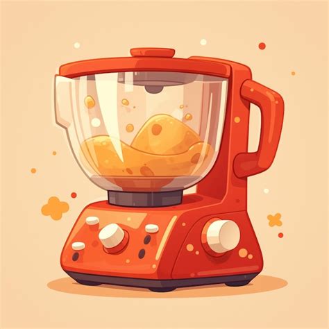 Premium Vector Electric Food Processor With Variable Speed Control