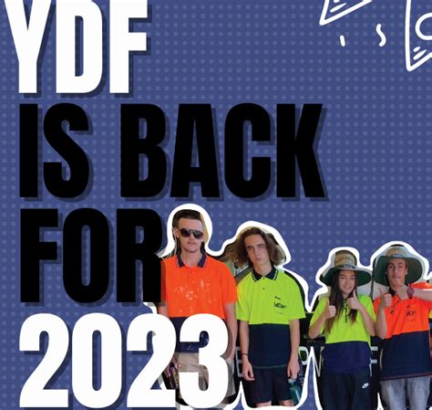 Ydf Is Back For 2023 The Youth Development Foundation