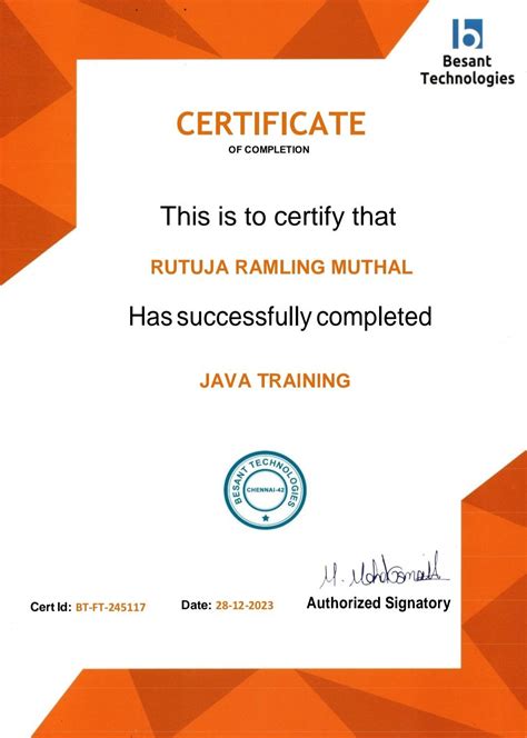 Rutuja Muthal On Linkedin Java Java