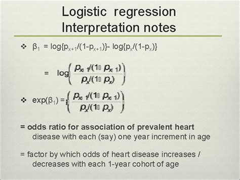 Introduction To Logistic Regression And Generalized Linear Models