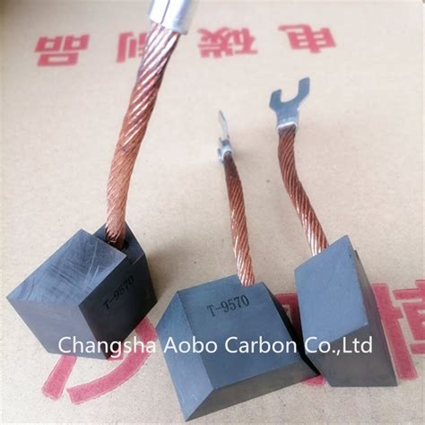 Customized Design Replacement Graphite Carbon Brush T 9570 Carbon