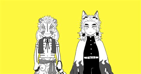 猗窩煉 通販625 シマメラ新刊サンプル Apolloのマンガ シマシマとメラメラ 腐滅の刃100users入り Pixiv