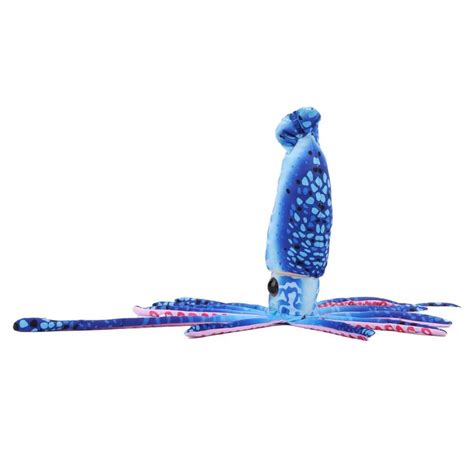 Blue Squid Plush 75cm 29 5in Adorable And Soft Ocean Plushie