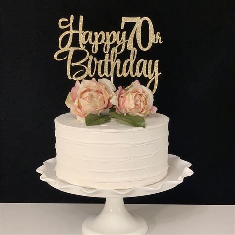 Black Happy Th Birthday Cake Topper Hello Cheers To Years Hot Sex Picture