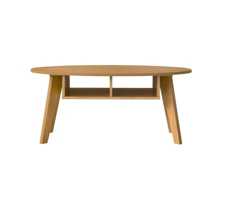 Morton Oak Effect Coffee Table W100cm X D60cm X H43 5cm