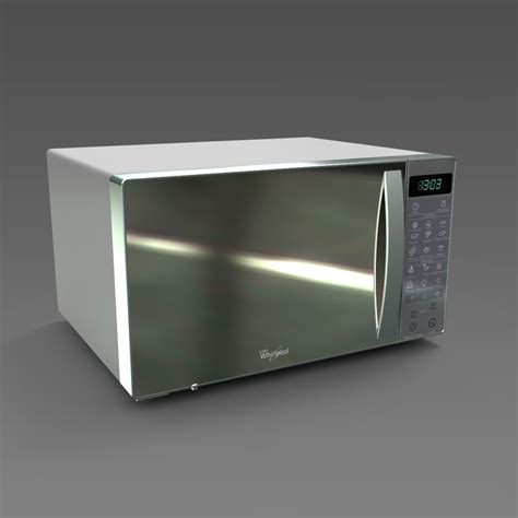 월풀 전자 레인지 Wm1214d 3d 모델 20 Max Free3d