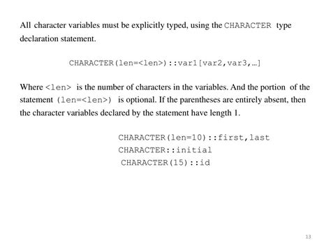 Ppt Programming For Nuclear Engineers Lecture 3 Basic Elements Of Fortran Powerpoint