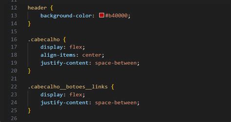 Dúvida Html E Css Justify Content Space Between Front End Solucionado