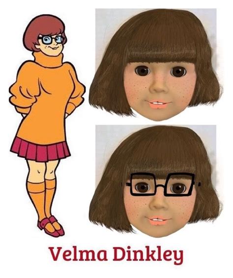 Pin On Doll Art Velma Dinkley Velma Custom Dolls