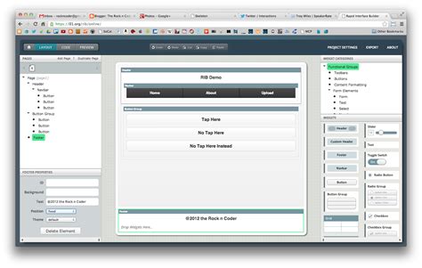 Jquery Mobile Ui Builder