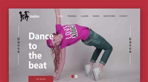 Volim Free Dance Academy Html Bootstrap Website Template Css Codex