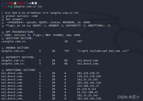 Dns信息查询综合实验whois查询实验心得 Csdn博客