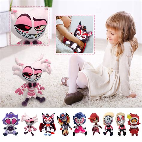 2024 Hazbin Hotel Plush Alastor Plushies Toy For Tv Fans T Soft