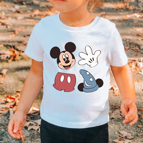 Mickey Mouse Elements Disney Dtf Transfer Alwaysblanks