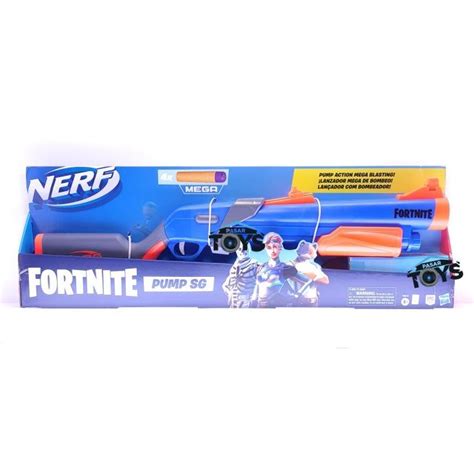 Jual Nerf Fortnite Pump Sg Blaster Pump Action Mega Dart Blasting