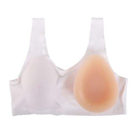 Cd Crossdressing 실리콘 가짜 유방 조끼 속옷 크기 Cl 800g흰색가짜 유방