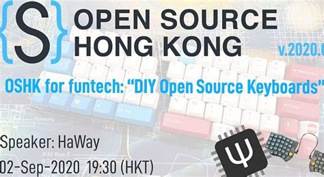 Oshk For Funtech “diy Open Source Keyboards” Mandarin 開源香港