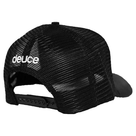 Deuce Black Peace Trucker Hat