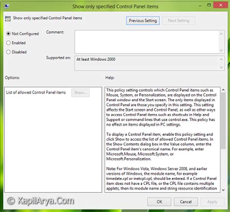 FIX Control Panel Icons Missing In Windows 10 8 7