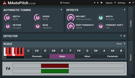 Mautopitch Free Effect Plugin Pitch And Frequency Pitch Corrector Vst Warehouse