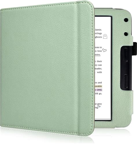 Tenano Case For Kobo Libra Colour Slim Pu Leather Cover With Auto