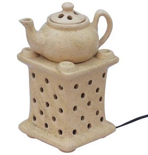 Brown Kettle Shape Ceramic Electric Diffuser At Rs Piece In Khurja ID