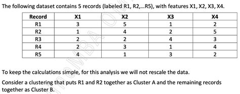 [solved] 7 What Is The Distance Between Cluster A Solutioninn