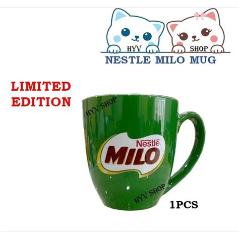 Nestle Milo Ceramic Green Mug 1 Pcs Shopee Malaysia