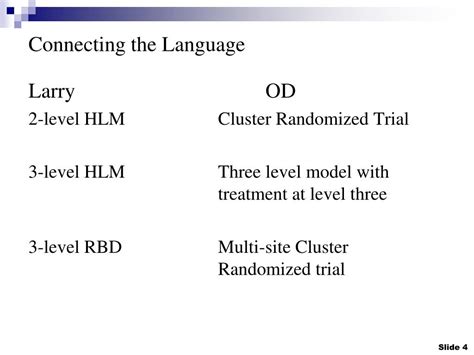 Ppt Optimal Design For Longitudinal And Multilevel Research
