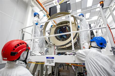 Lsst Shutter Installation To Camera Body Noirlab