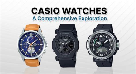 Casio Watches A Comprehensive Exploration Casio Centre Pakistan