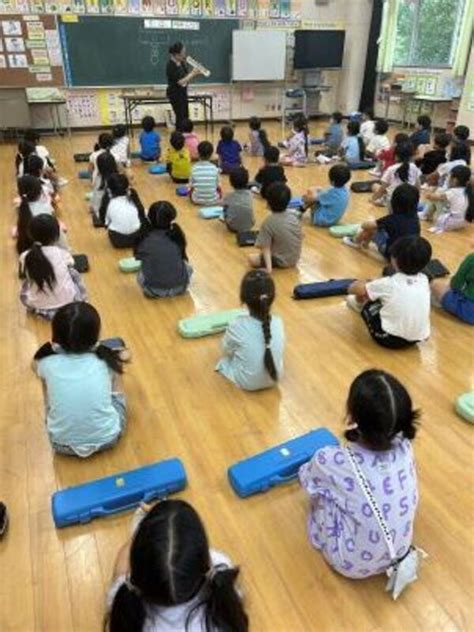 鍵盤ハーモニカ教室1年 見沼小学校ブログ