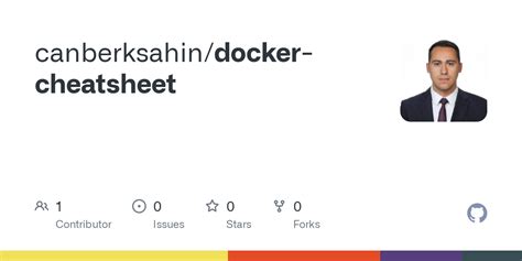 github canberksahin docker cheatsheet