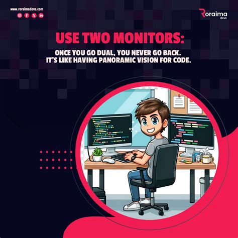 How Dual Monitors Boost Tech Productivity Roraima Devs Posted On The