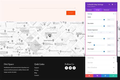 The Divi Fullwidth Map Module Elegant Themes Documentation