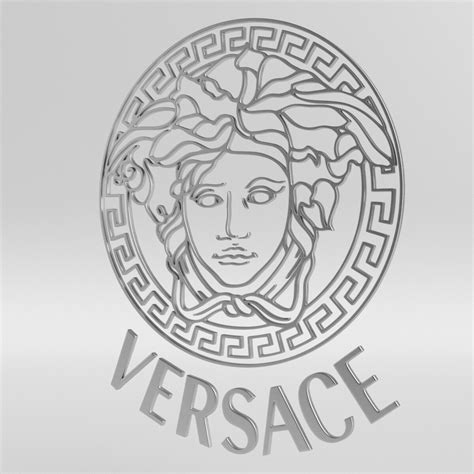 How To Draw Versace Logo