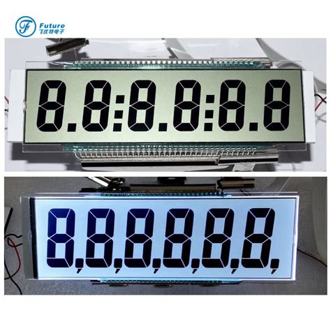 Tn Htn Stn Va Monochrome LCD Display For Fuel Dispenser LCD Display And Segment Display Price