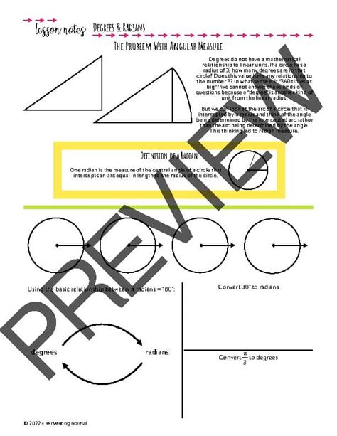 Right Triangle Trigonometry Guided Notes By Reinventing Normal Tpt