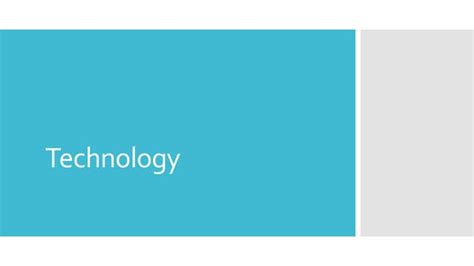Technology Pptx