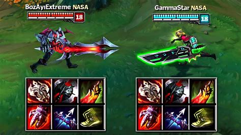 Aatrox Vs Riven Full Build Fights And Best Moments Youtube