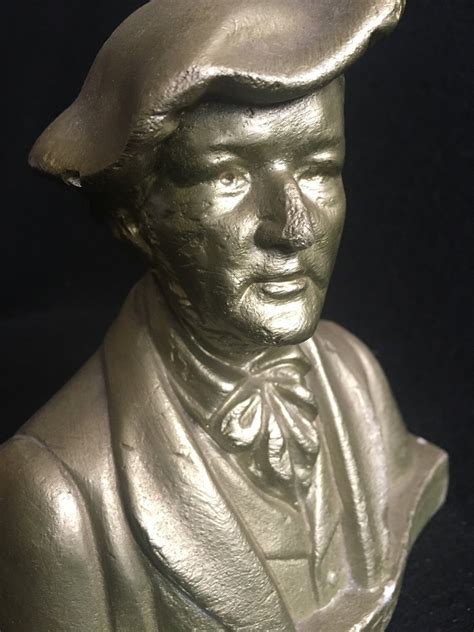 Small Wagner Bust Made Of Plaster Wagner Statue Etsy