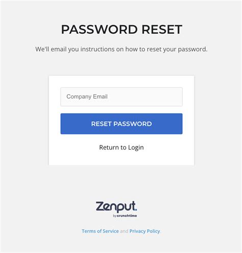How To Reset My Password On The Web Crunchtime Support Services