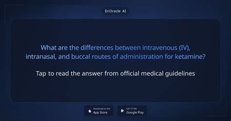 What Are The Differences Between Intravenous Iv Intranasal And